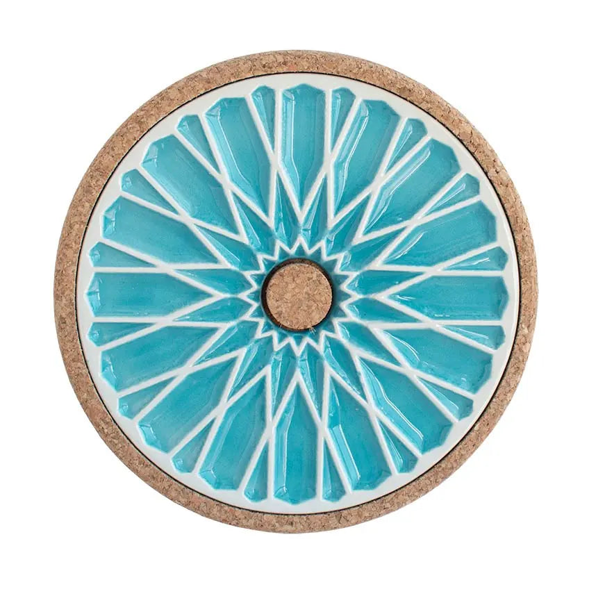 Ceramic Hot Pot Stand Alicatos - Light Blue – Portuguese Treasures