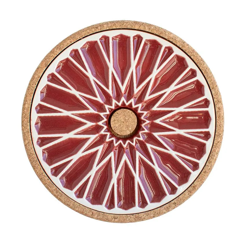 Ceramic Hot Pot Stand Alicatos - Red – Portuguese Treasures
