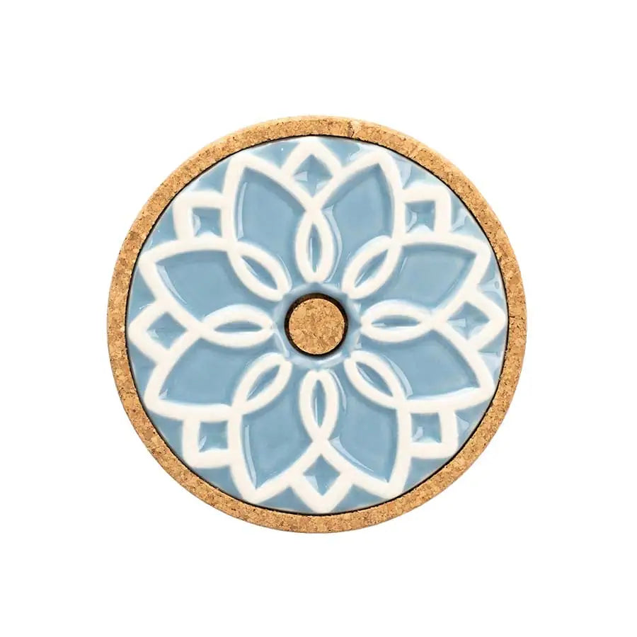 Ceramic Hot Pot Stand Elvira | Blue – Portuguese Treasures