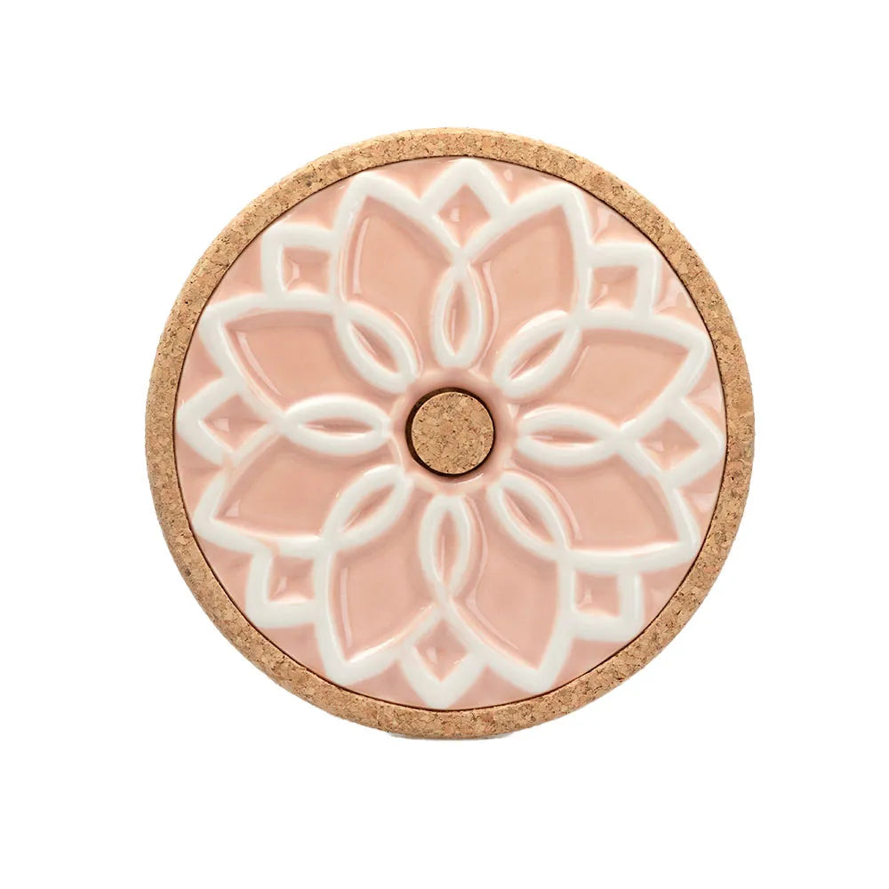 Ceramic Hot Pot Stand Elvira - Pink – Portuguese Treasures