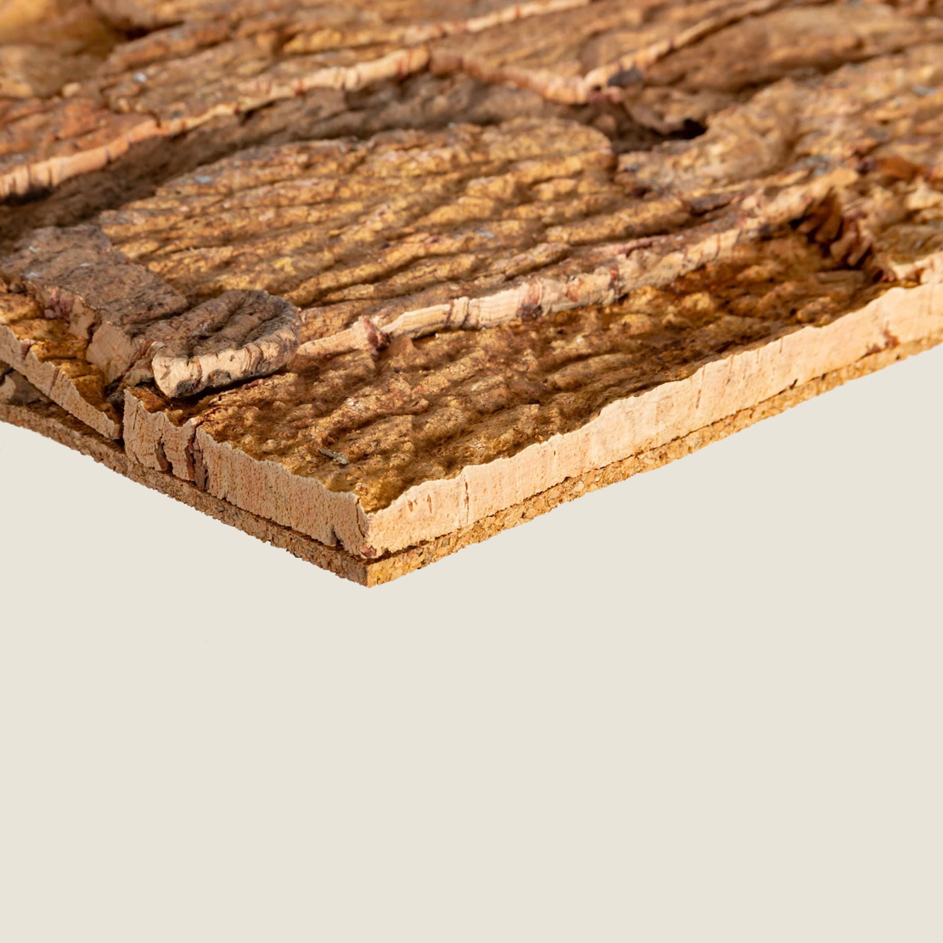 Buy Natural Mature Cork Bark Wall Tiles and Panels 600 x 300 x 25 mm ...