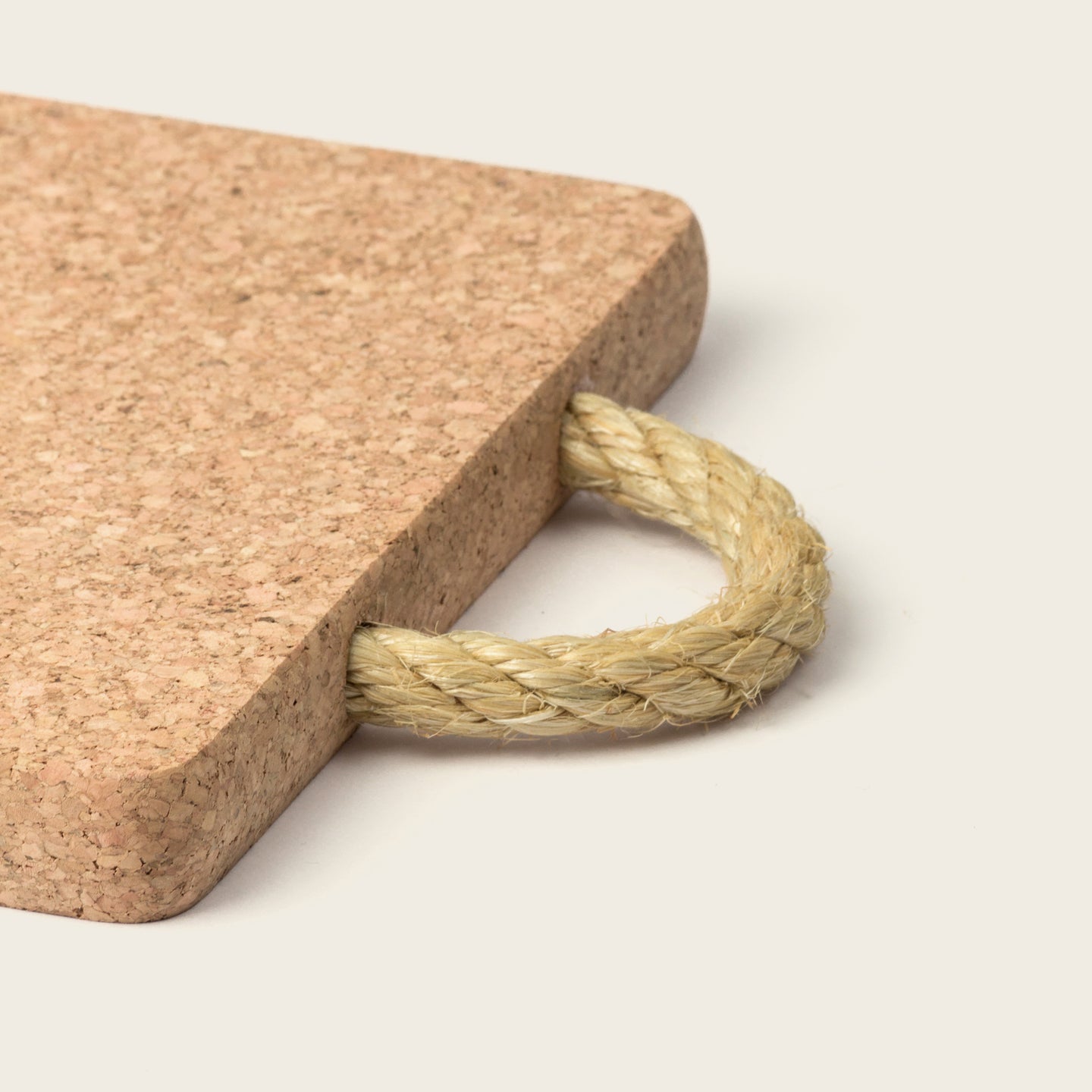 Buy Square Natural Cork Trivet with Rope Handle – Portuguese Treasures