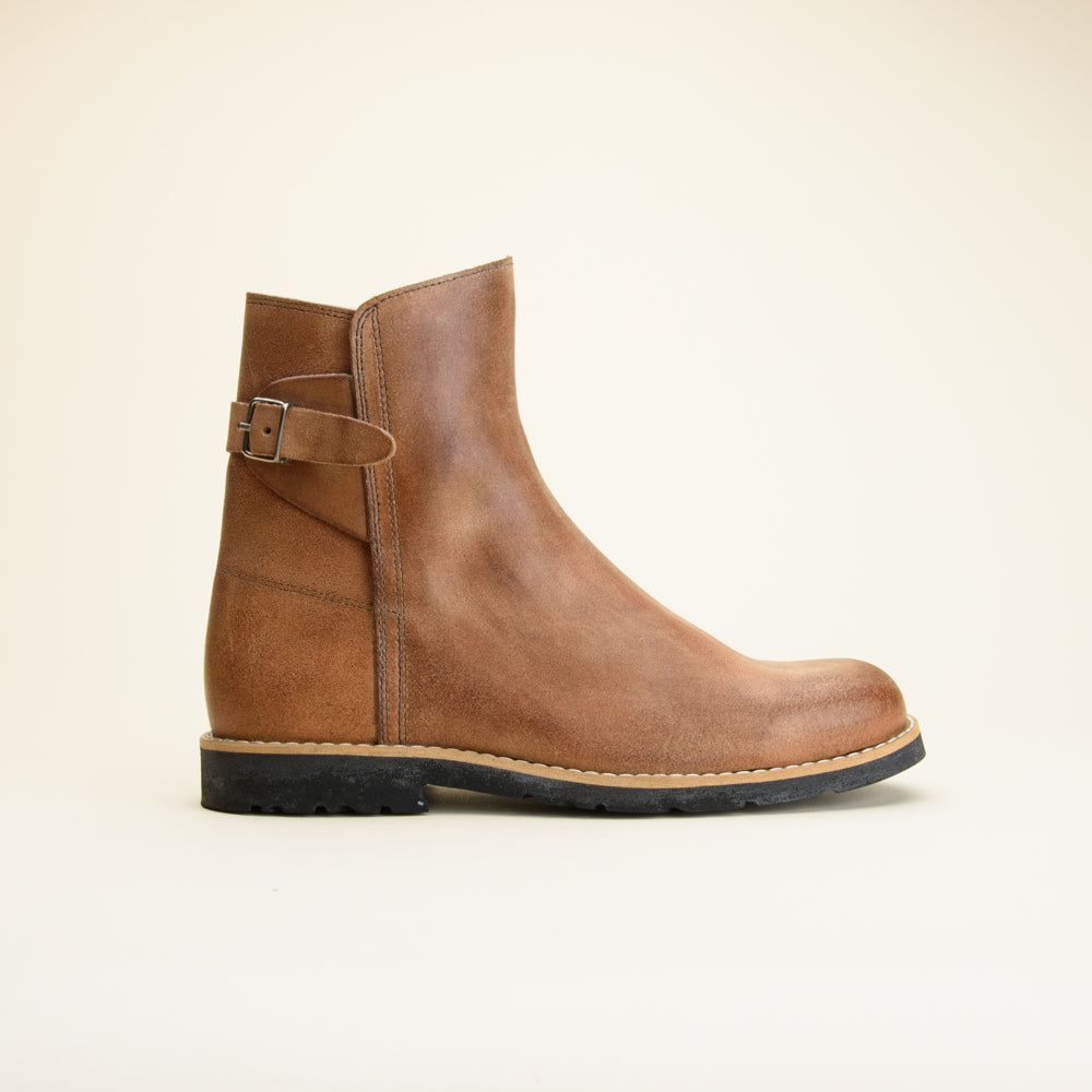 Buy Brown Leather Ankle Boots for Men & Women (Made in Portugal ...